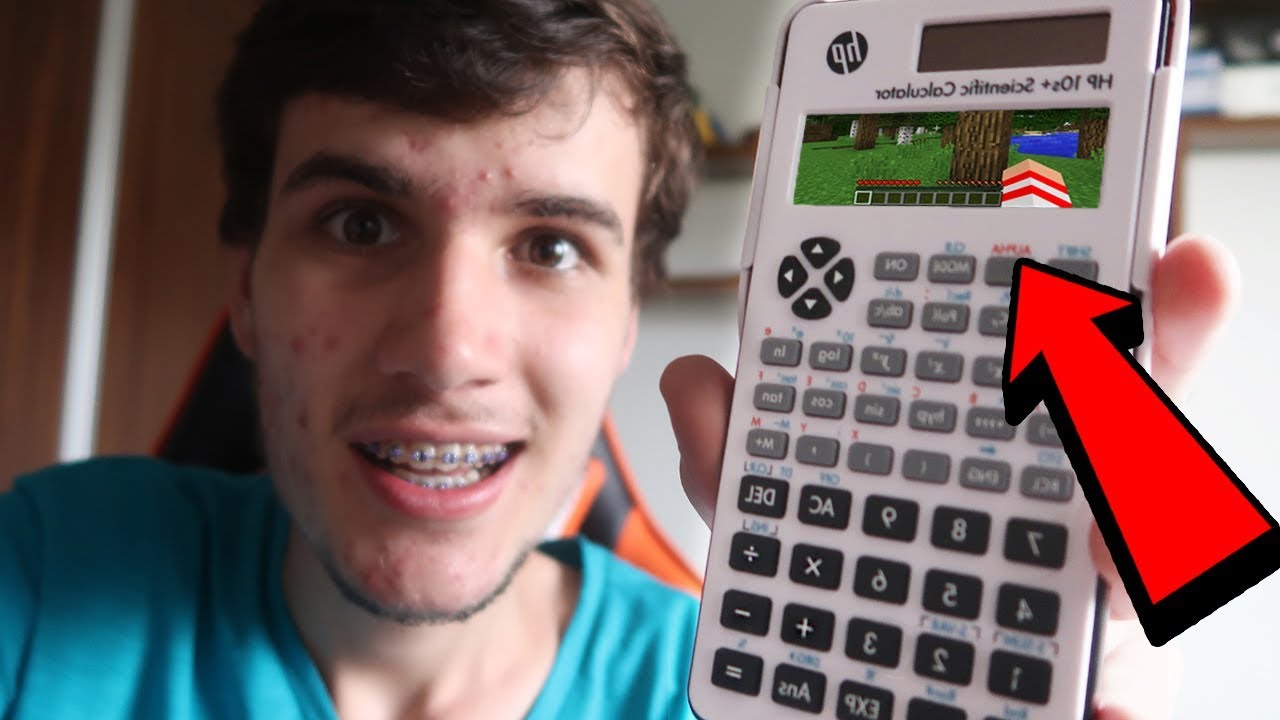 COMO JOGAR MINECRAFT NA CALCULADORA ! (esse vídeo é uma brincadeira ...