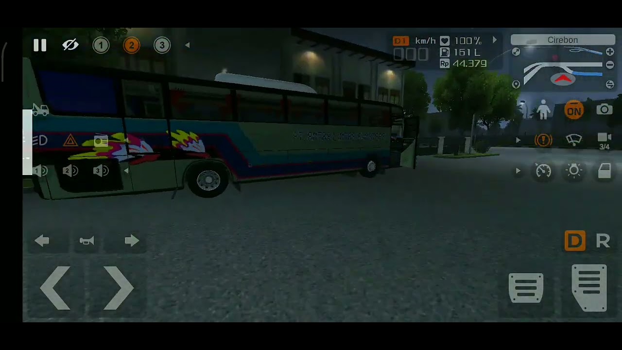 review mod bus sle Rs evolution v3 di gema bussid simulator Indonesia # ...