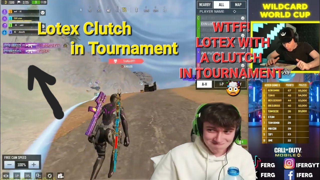 iFerg shocked and impressed by Lotex after this clutch in $ 25,000 ...