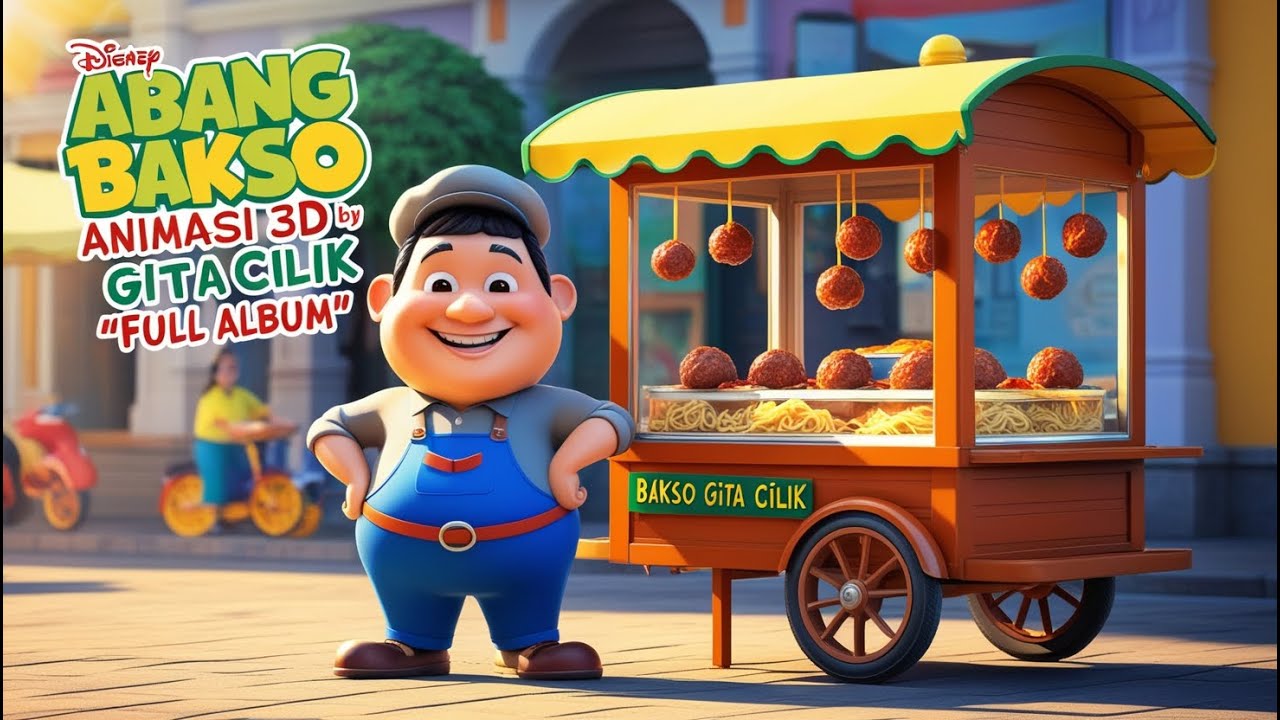 Abang Tukang Bakso - FULL ALBUM - Animasi 3D Seru & Lagu Anak Populer ...