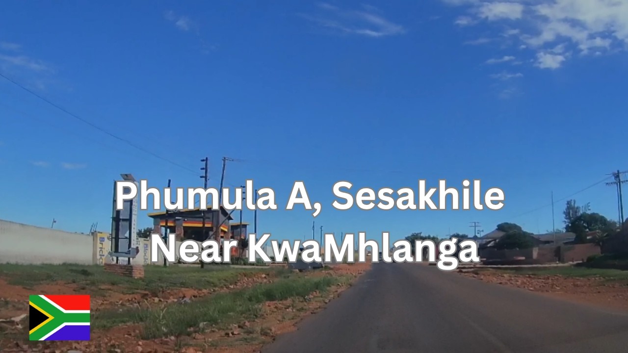 Driving in Phumula A, Sesakhile | Near KwaMhlanga, Mpumalanga | Driving ...
