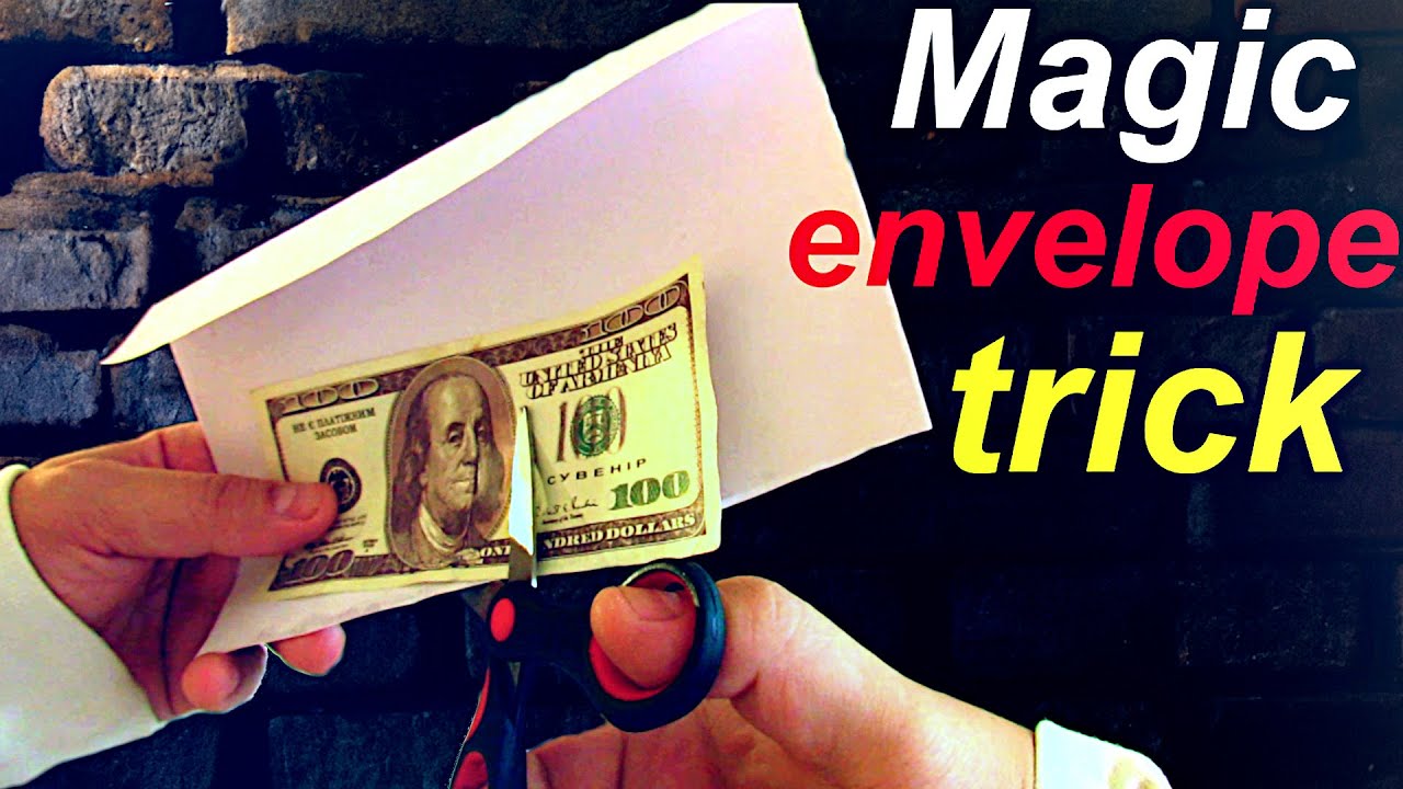 Envelope trick !!! #Magic trick - YouTube