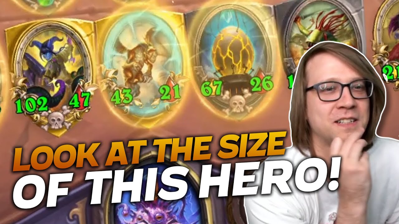 Just Look at the SIZE of this Selfless Hero! | Hearthstone ...
