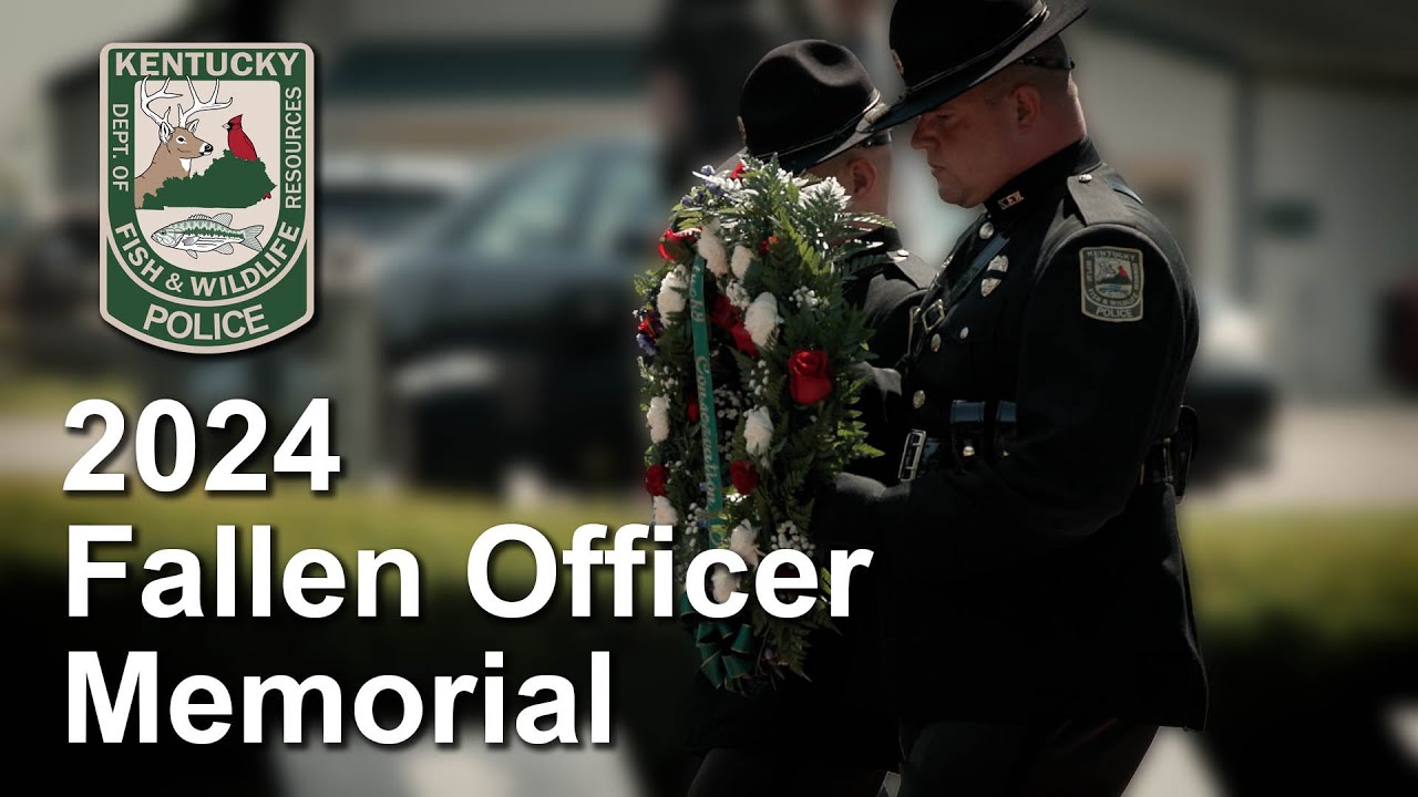 Sights and Sounds from the 2024 Fallen Officer Memorial - YouTube