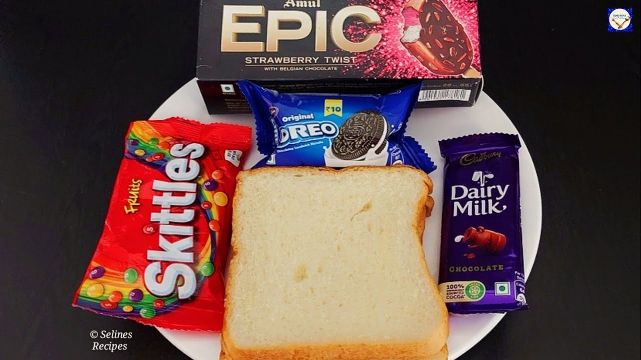 Chocolate Birthday Bread Cake in 15 Minutes | Oreo Cake | Choco bar ...