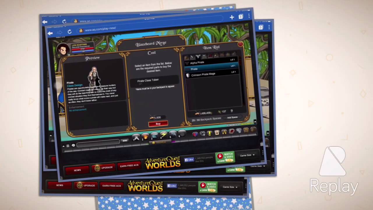 New Classes - AQWorlds - YouTube