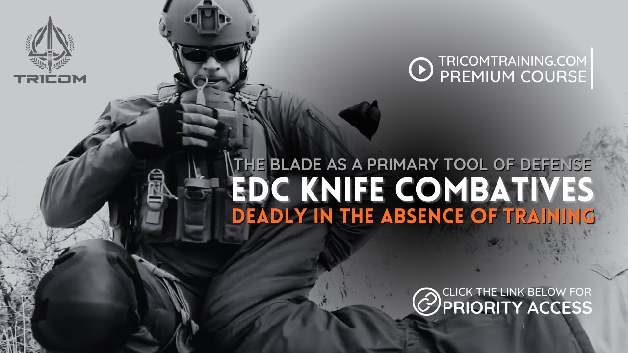 EDC Knife Combatives: Simple, Not Easy | TRICOM Training - YouTube