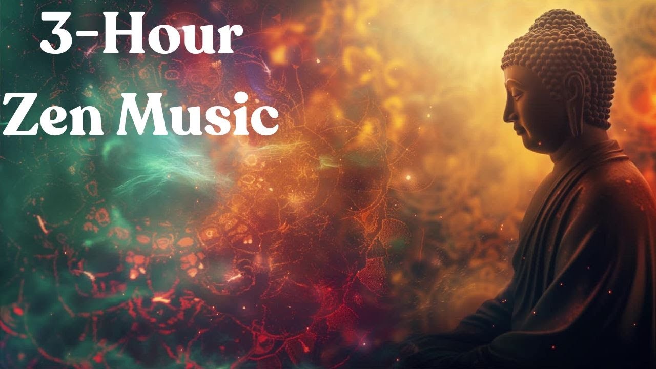 Japanese Zen Garden Music 🎍 3-Hour Zen Music for Deep Relaxation ...