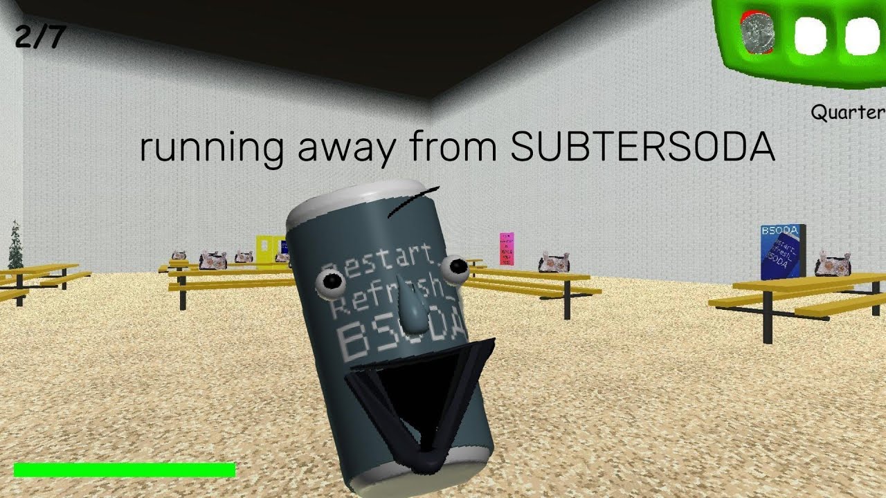 sinister Soda gets me (baldi basics mod) - YouTube
