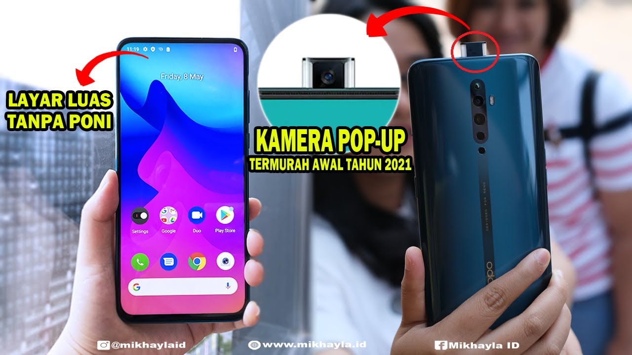 6 HP Kamera Motorized Pop Up TERMURAH Awal Tahun 2021 - YouTube