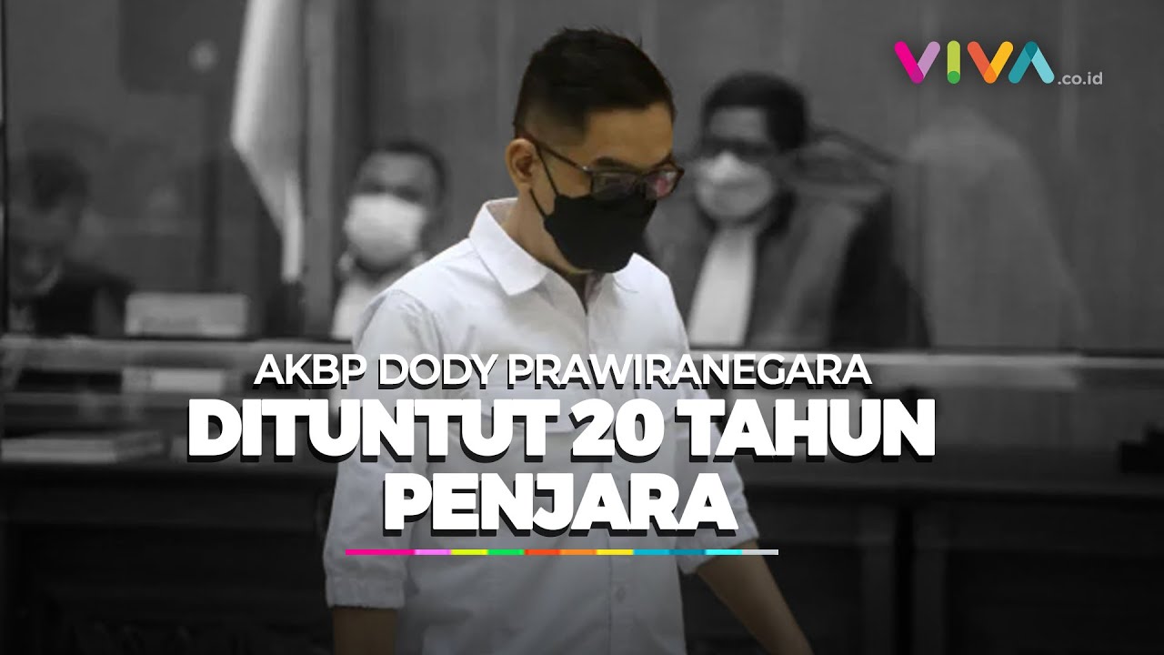 Terlibat Kasus Narkoba Teddy Minahasa Akbp Dody Dituntut 20 Tahun