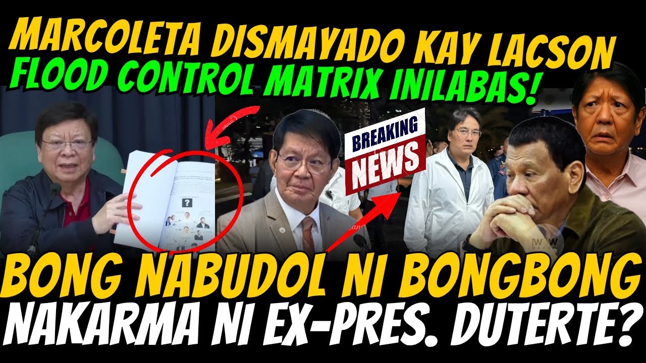 MINALAS SI BONG, TRINAYDOR NI BONGBONG. NAKARMA BA NI DUTERTE ...