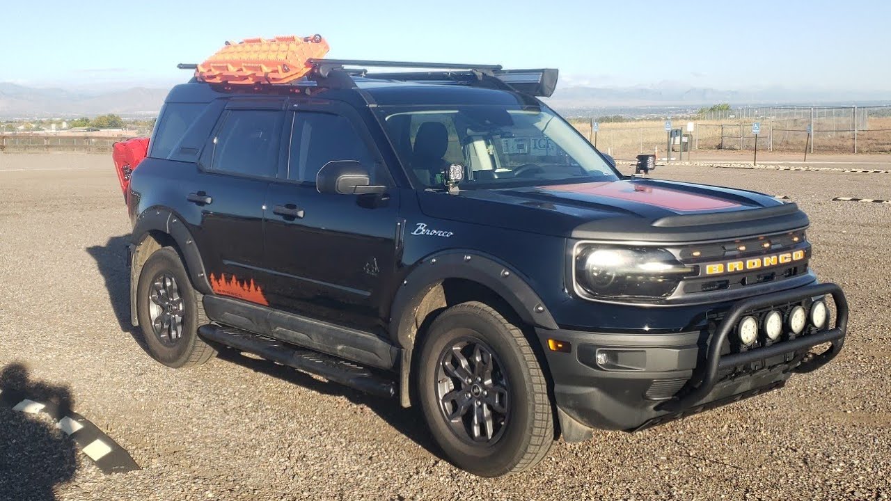 Bronco Sport Skid Plate & Rock Rail Brief Install - YouTube