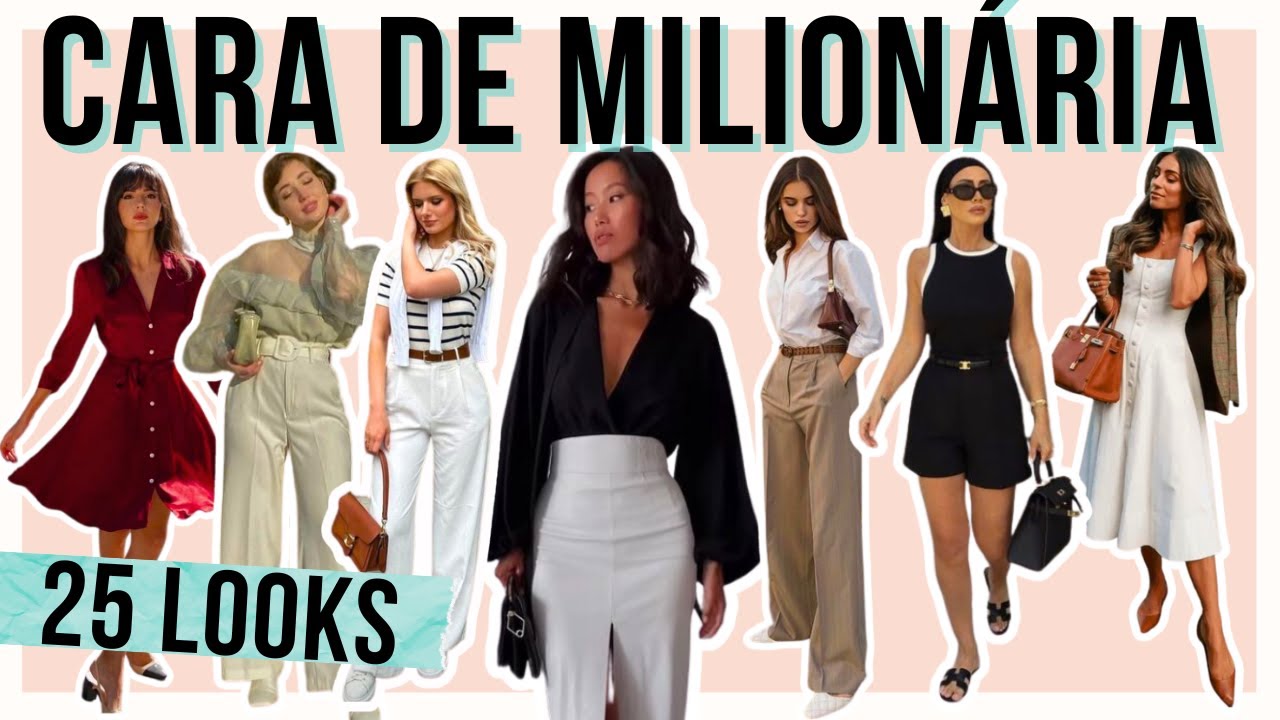 🔴CARA DE RICA COM ESSES 25 LOOKS! - YouTube