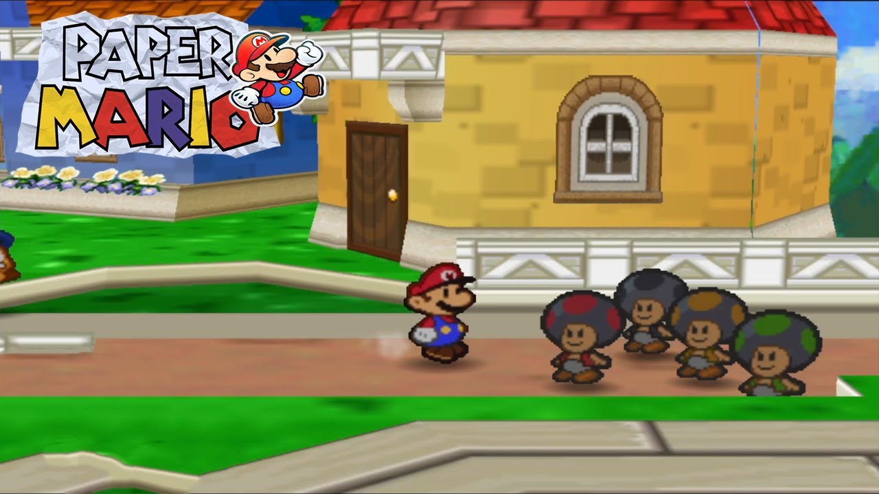 TOADS NEGROS - Paper Mario Cap.4 - YouTube