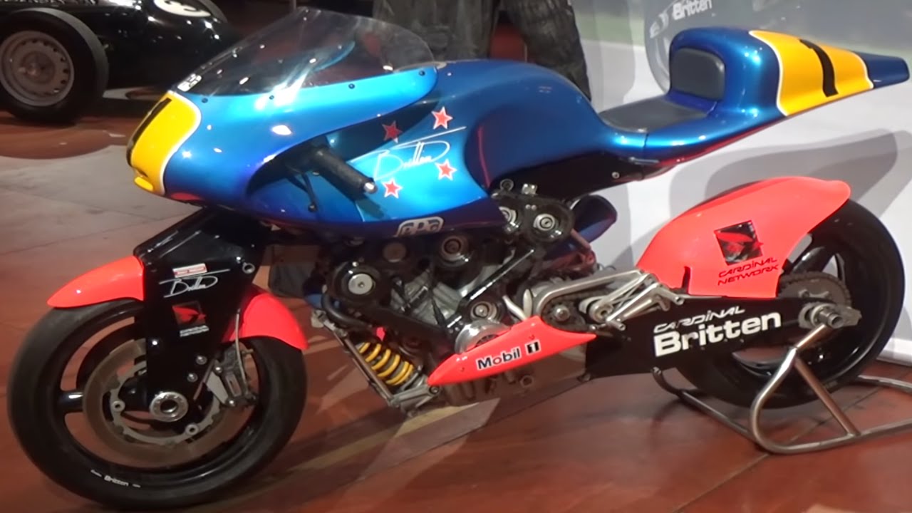 1992 BRITTEN CARDINAL V1100cc - YouTube