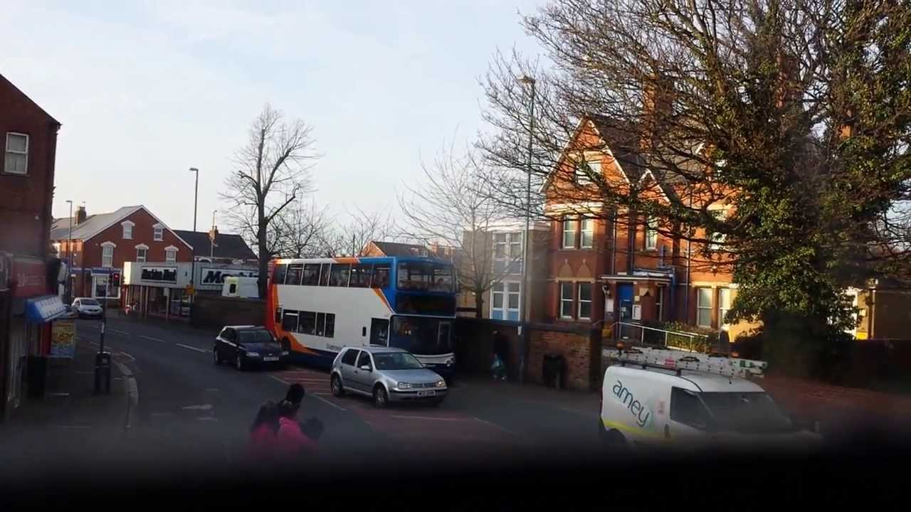 [GLOUCESTERSHIRE BUSES] Ride on Stagecoach Dennis Trident to Gloucester ...