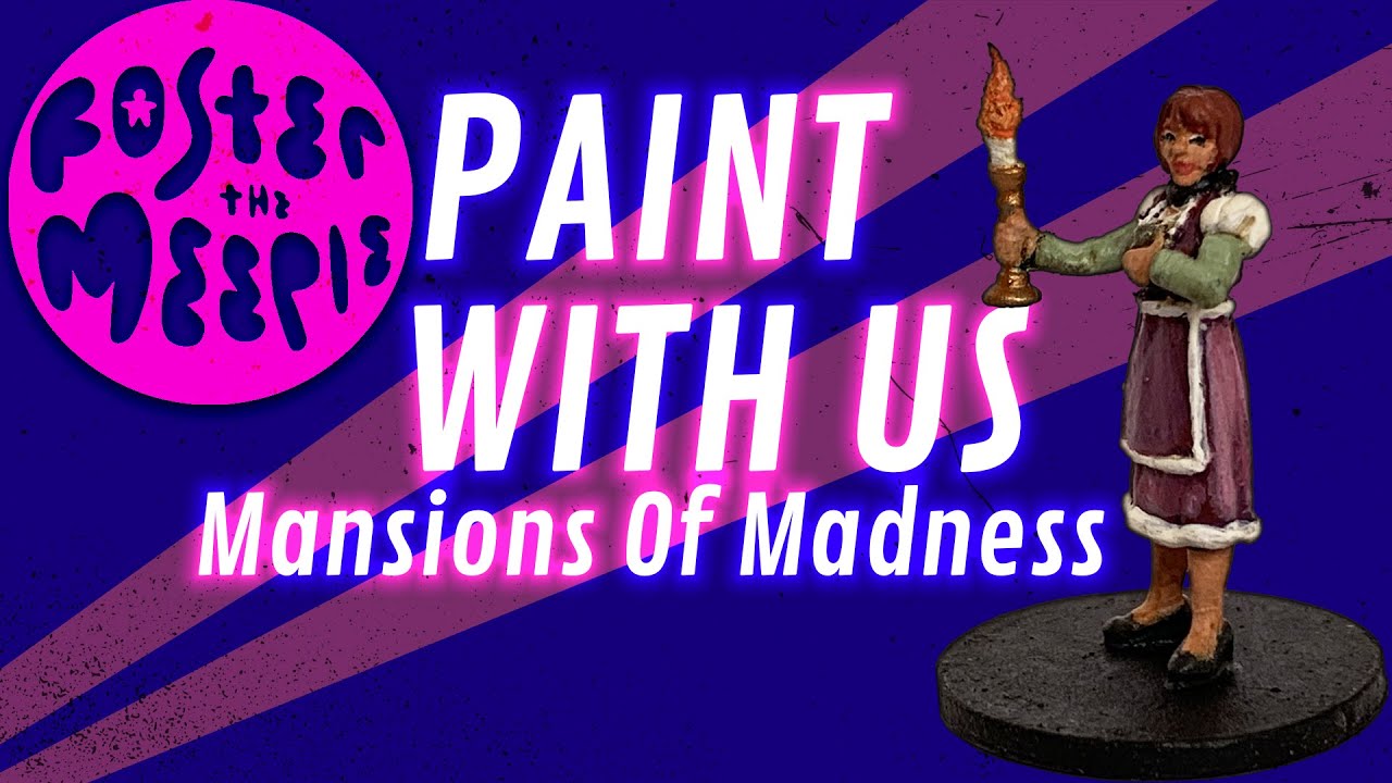 Painting Wendy Adams - Mansions of Madness | Mini Painting from Start ...