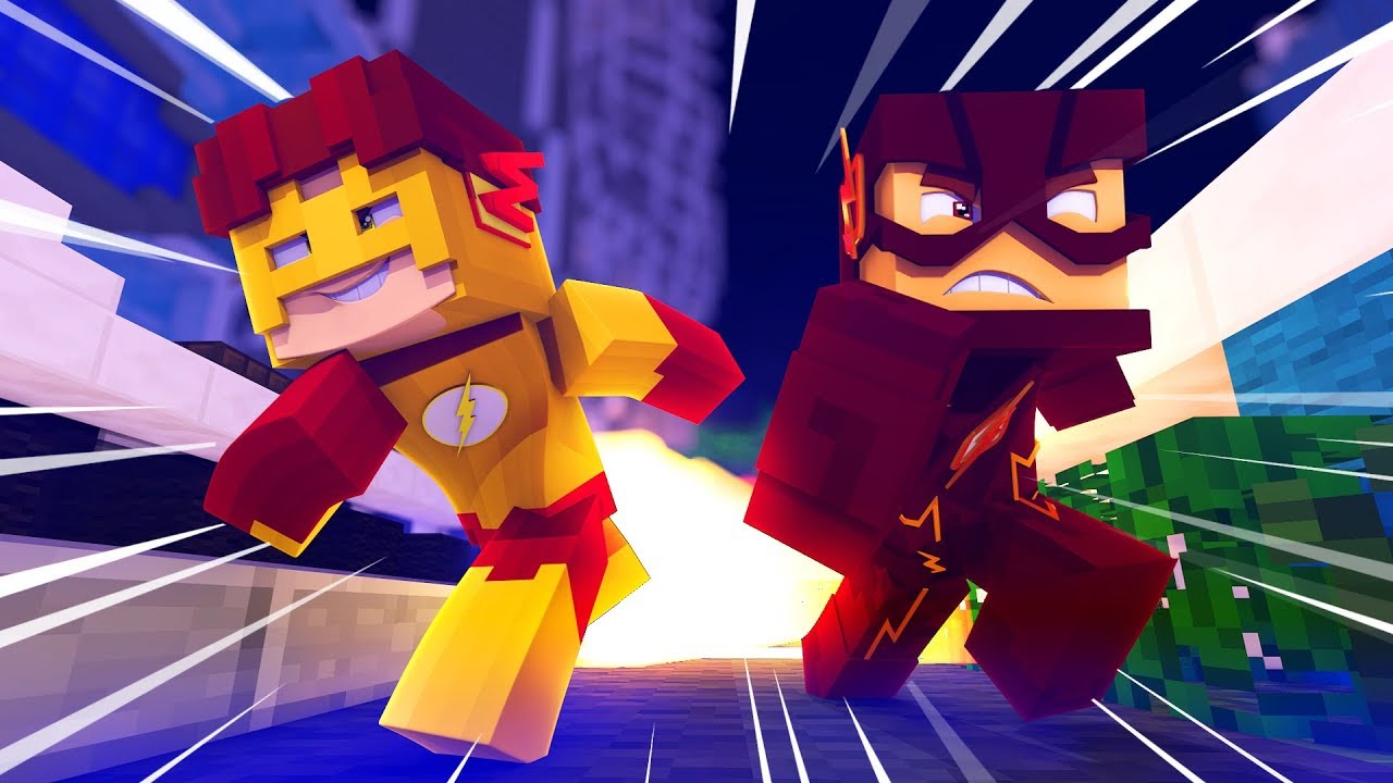 Minecraft: FLASH VS KID FLASH - PIRAMIDE ‹ Koow › - YouTube
