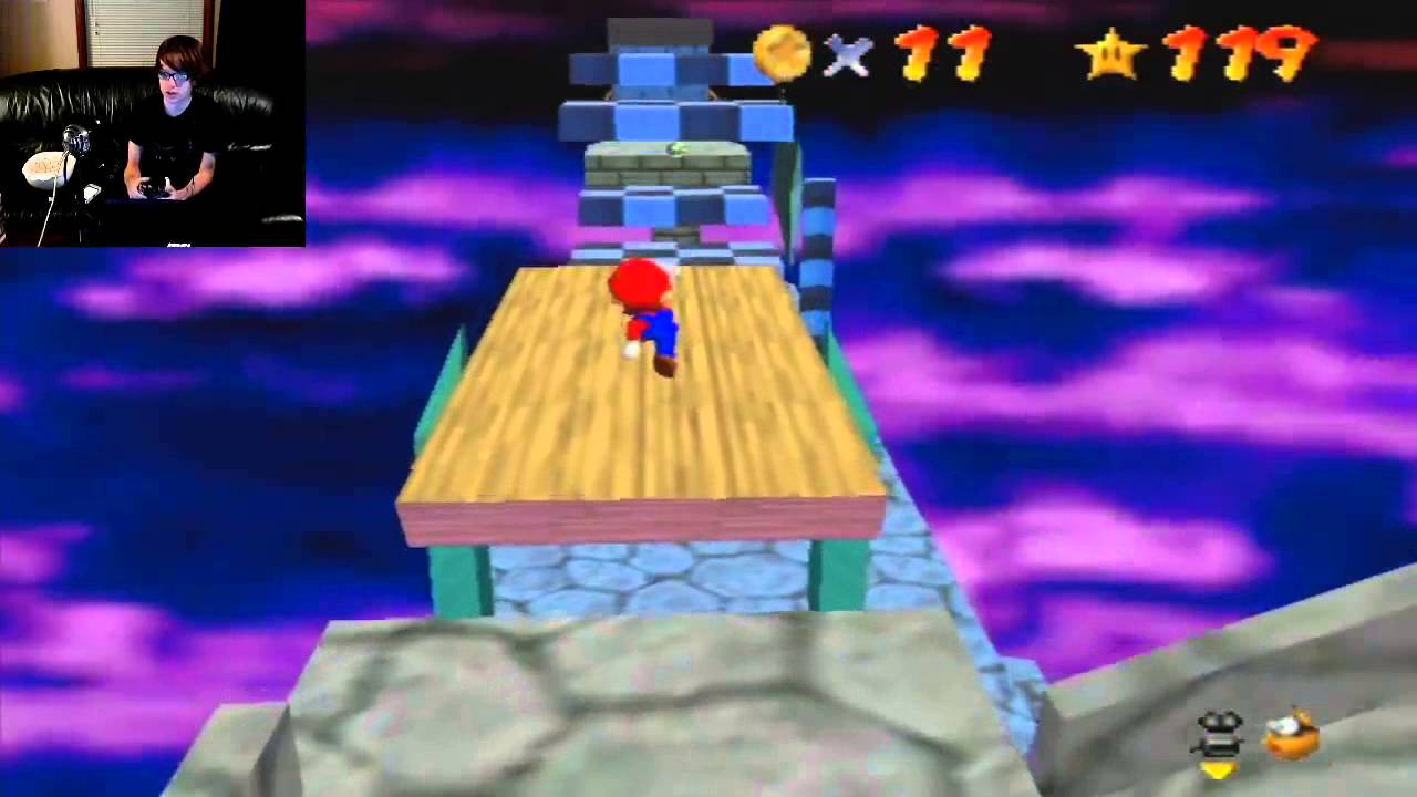 Let's Play: Super Mario 64 - LIVE! Finale Shenanigans W/Facecam - YouTube