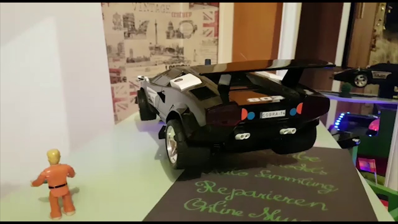 Lamborghini LP 500 Police Interceptor 1.12 RC - YouTube