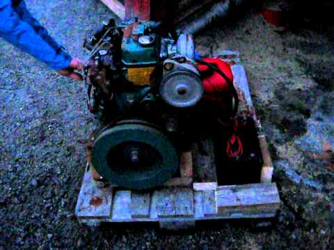 volvo penta md7a - YouTube
