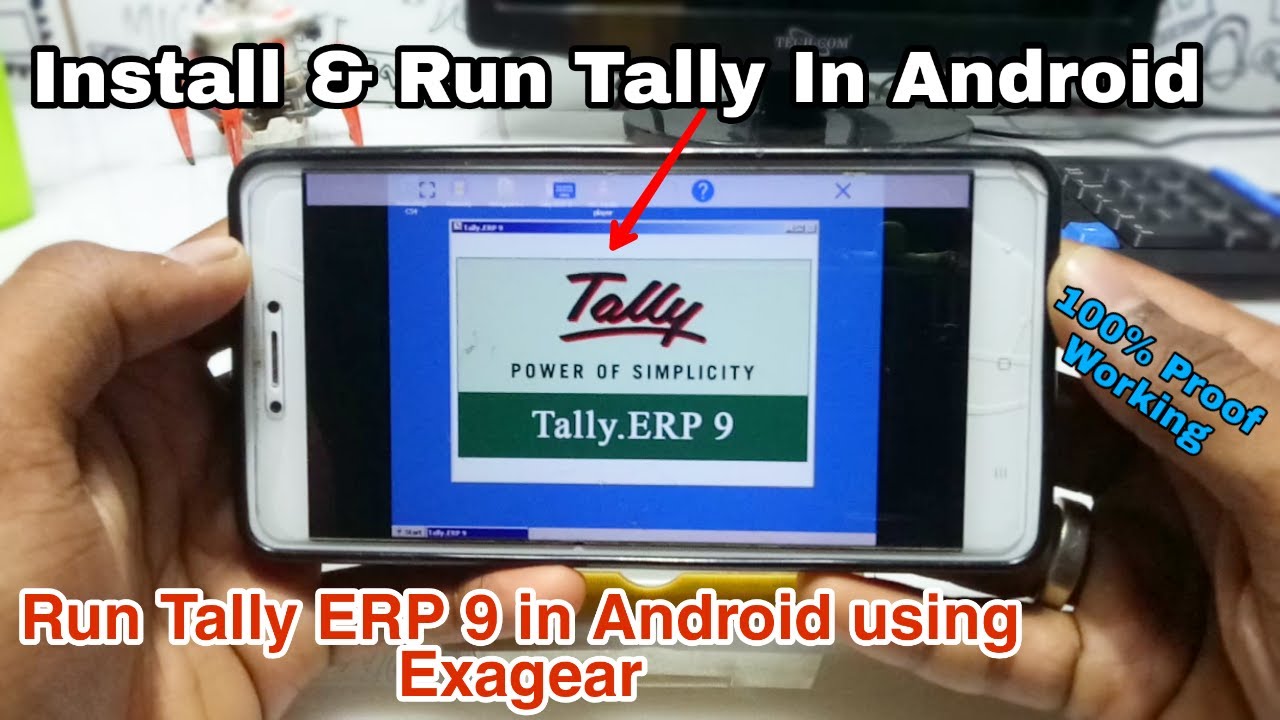 Install & Run Tally ERP 9 in Android using Exagear Mod | Pc Software's ...