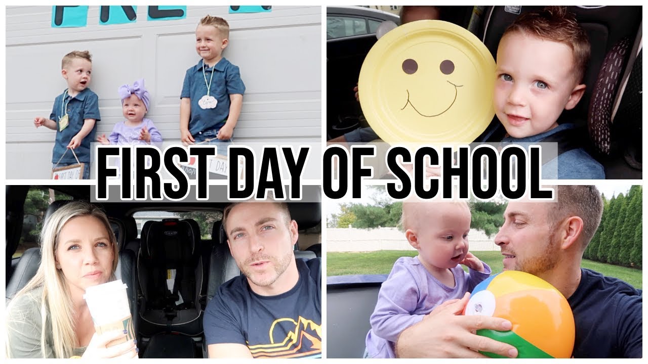 FIRST DAY OF PRE-K // BEASTON FAMILY VIBES - YouTube