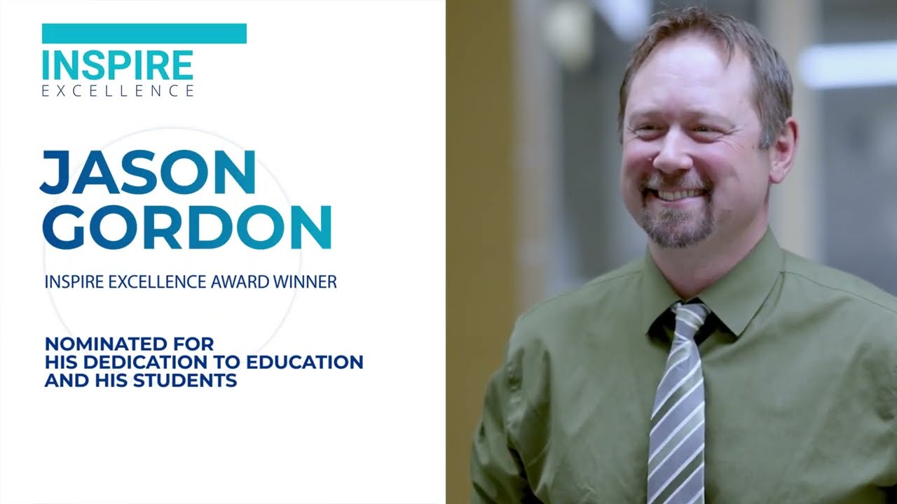 Meet Jason Gordon - 2022 Inspire Excellence Nominee - YouTube