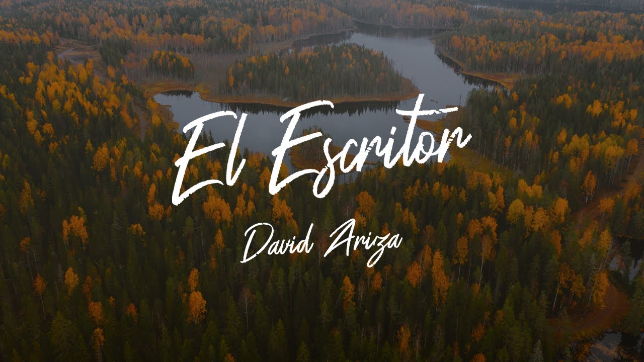 "El Escritor" - David Ariza (Videolyric Oficial) - YouTube