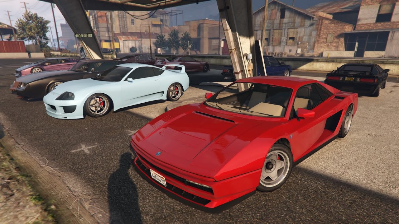 Livestream - GTA 5 - 80s & 90s CAR MEET & Racing Playlist PS4/PS5 - YouTube
