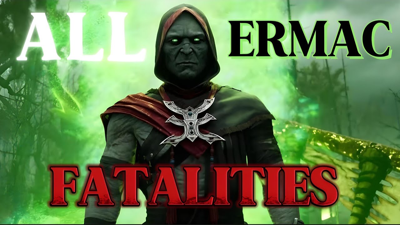 Mk1 ERMAC Performs All (FATALITIES) - YouTube