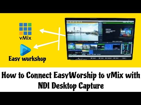 How to: connect Easyworship to vMix to display lyric and scripture ...