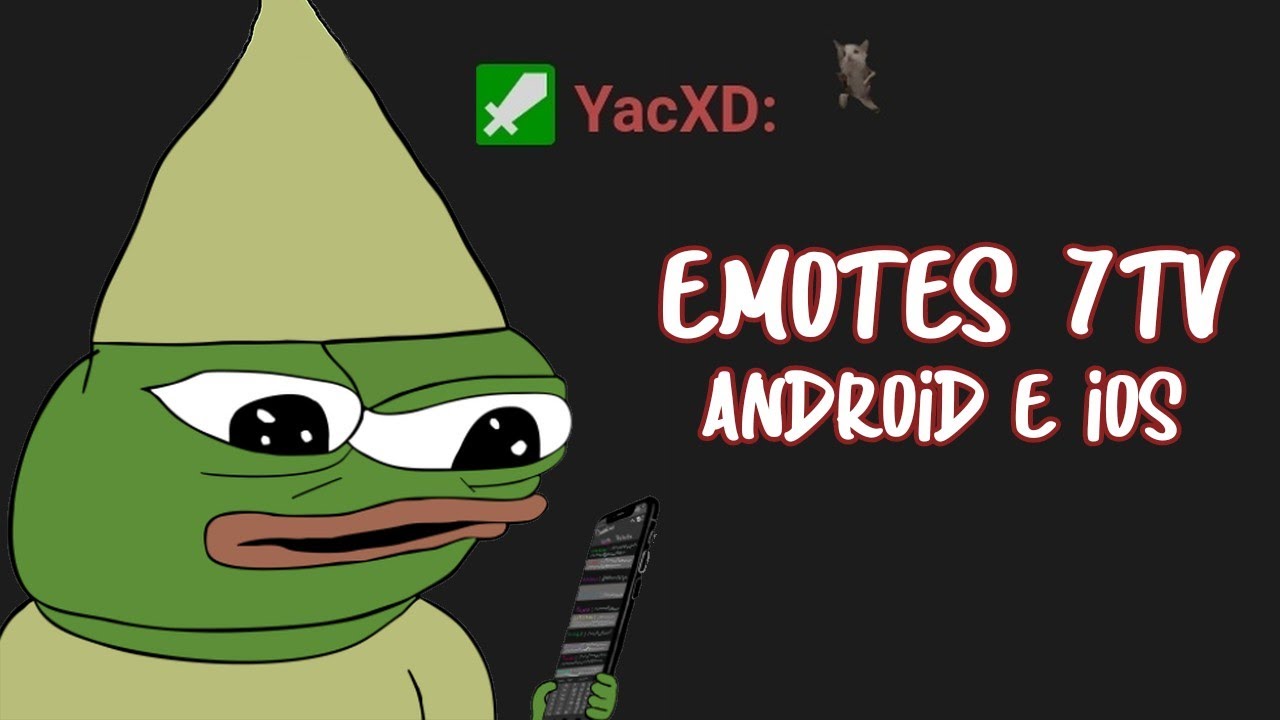 Como ver los emotes de 7Tv en Android e IOS! (ZirdClips) - YouTube