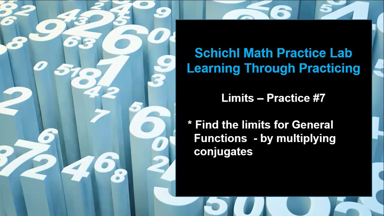 Limits -- Practice #7: Find limits for general functions -- by ...