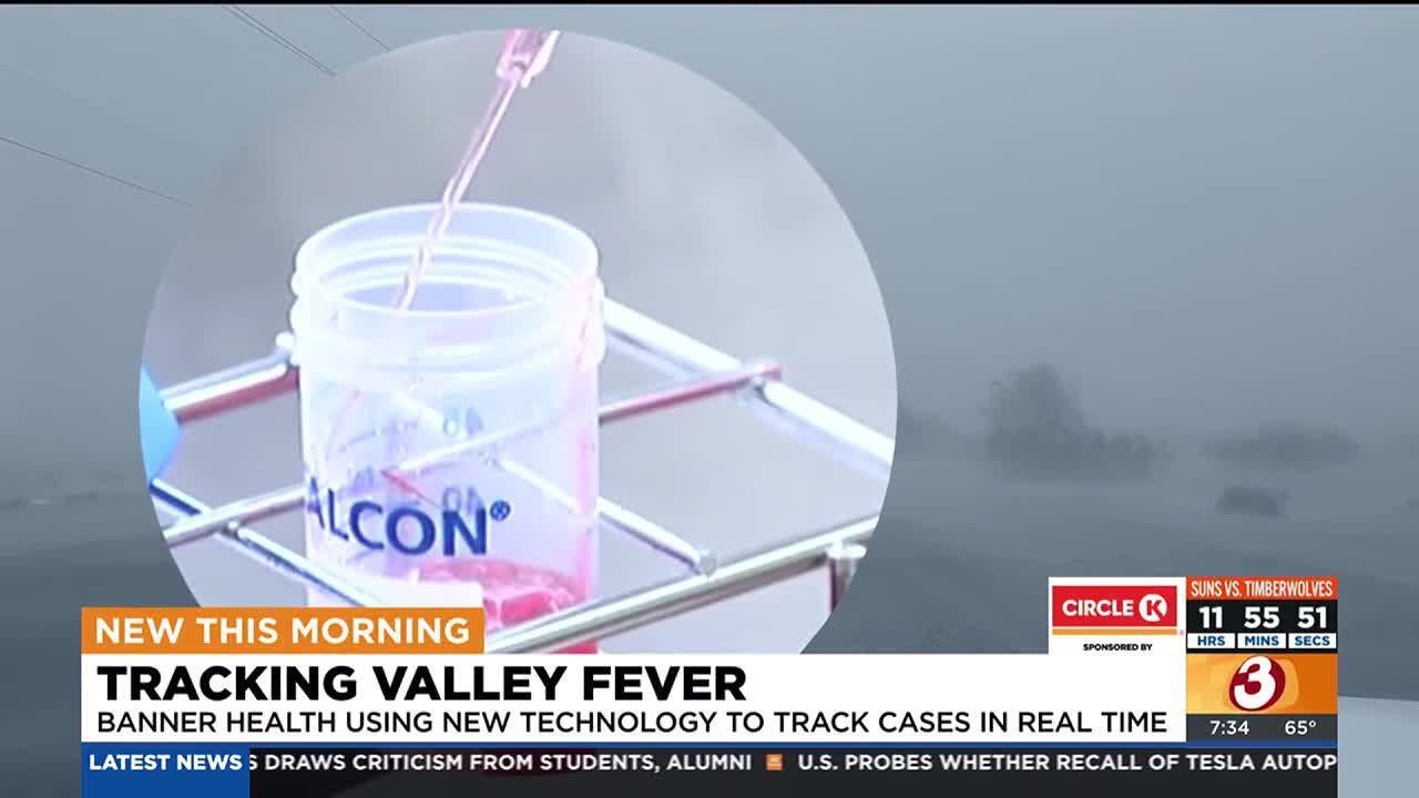 Banner Health using new tech to track Valley Fever - YouTube