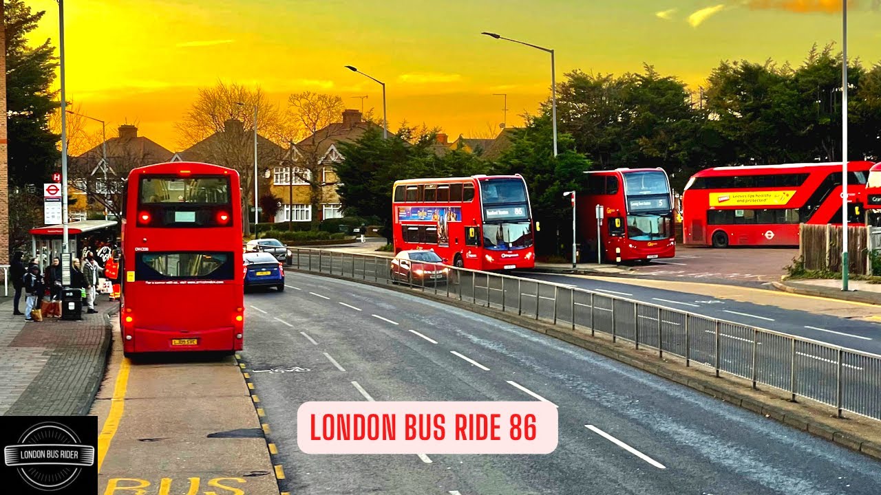 London Bus Ride 86 - YouTube