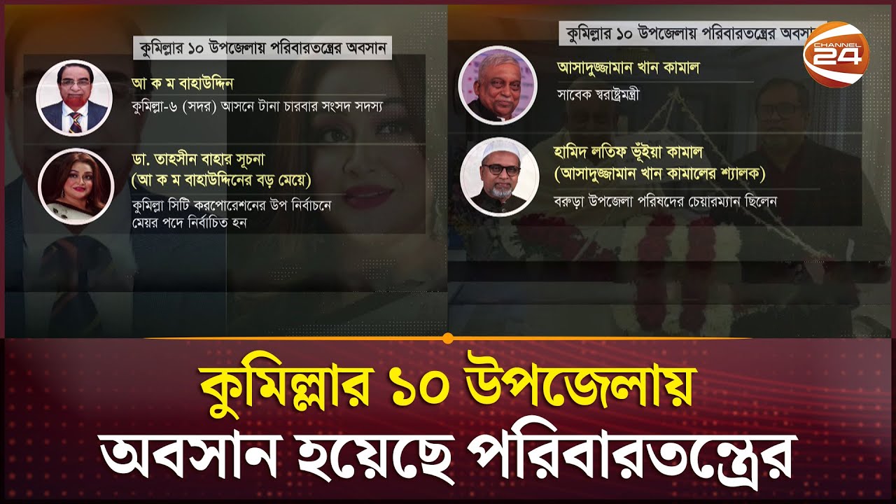 সরকার পতনের সাথে কুমিল্লায় পরিবারতন্ত্রের অবসান; রাজনৈতিক গতিধারা ...