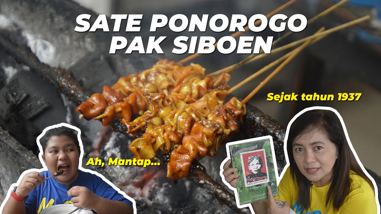 KULINER KEDIRI : SATE AYAM PONOROGO PAK SIBOEN LEGENDARIS SEJAK TAHUN ...