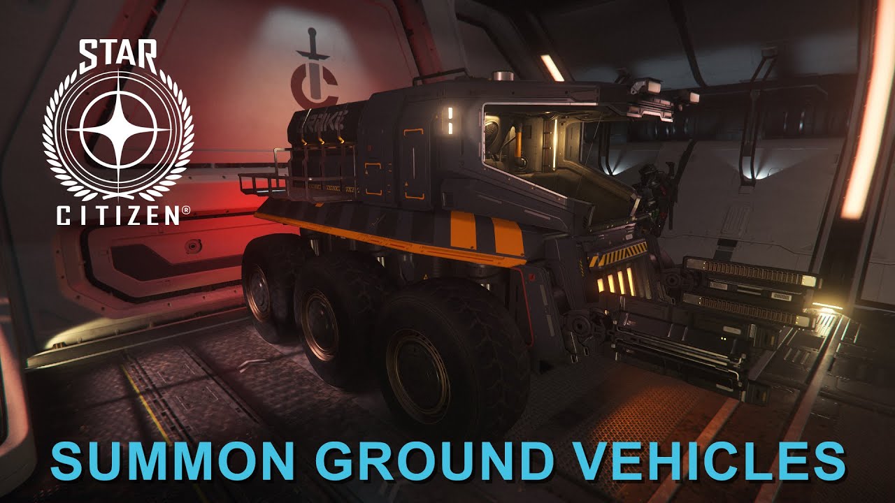 Where do I summon ground vehicles?: Star Citizen Quick Guide - YouTube