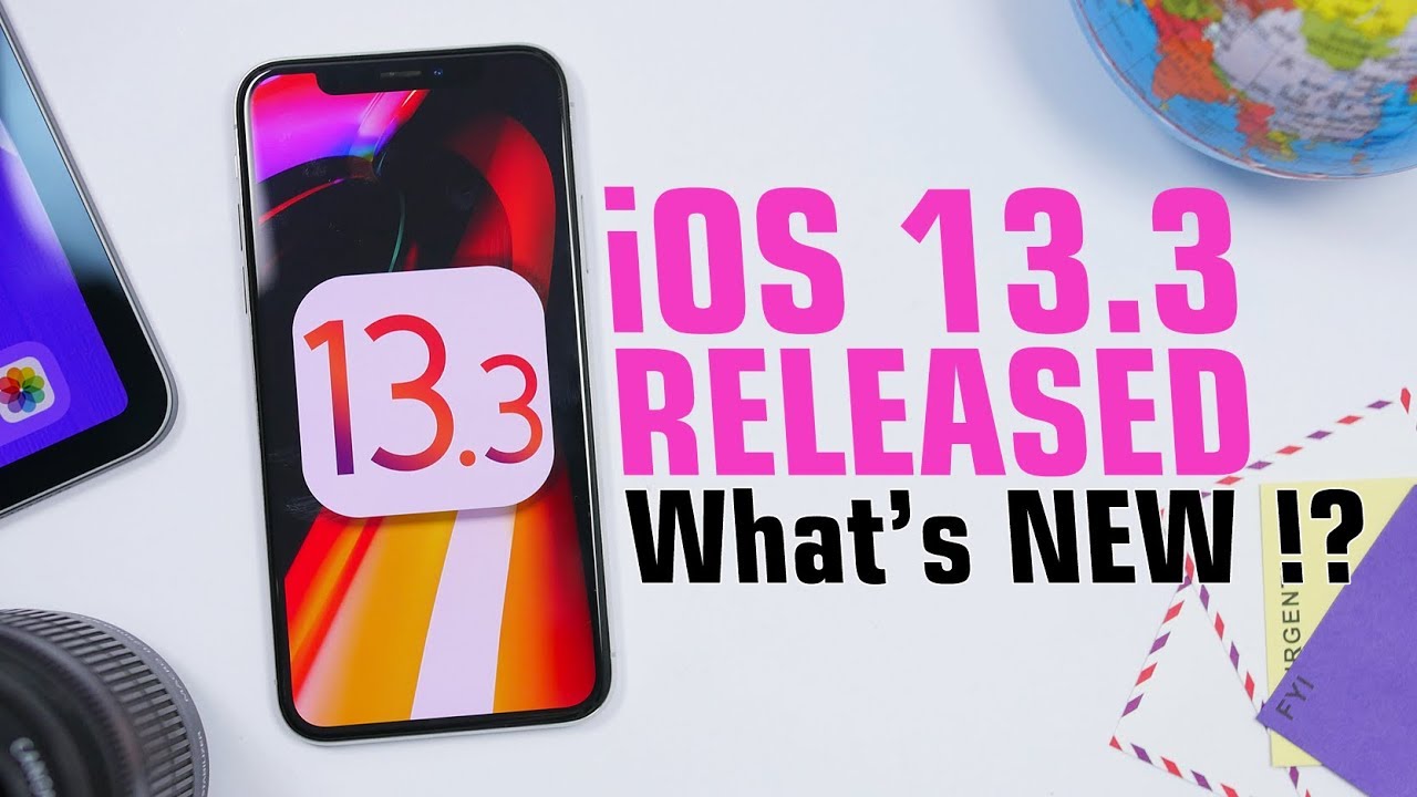iOS 13.3 is OUT - What's NEW !? - YouTube