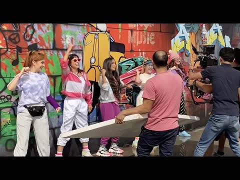 Alia Awwe | Making of اغنيه بطله حياتك - YouTube