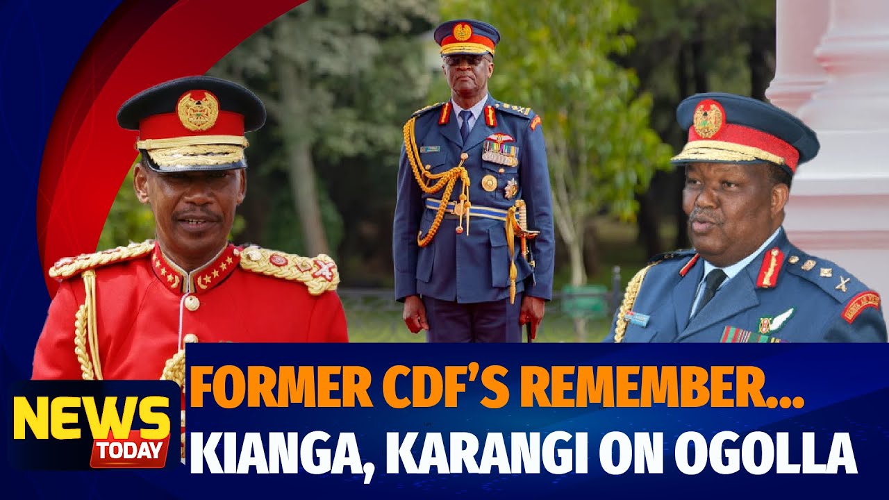 WOW,HE WAS A GENIUS! Retired CDF's General Kianga & Karangi Tribute to ...