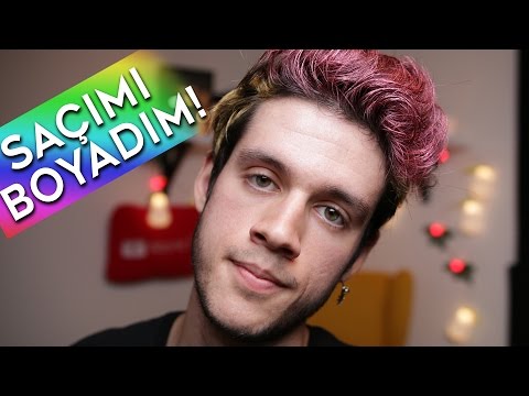 SAÇIMI BOYADIM!
