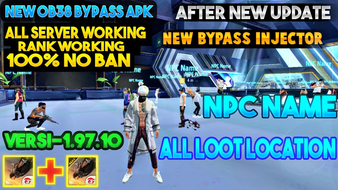 After New Update Npc Name Config file + Loot Location Free Fire Max Npc Name Config Npc Name ...