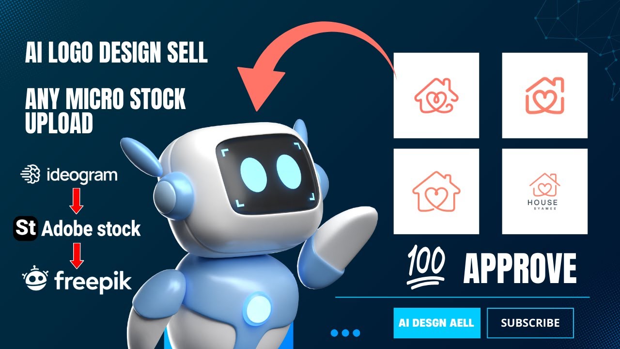 🚀 Sell AI-Generated Logos on Adobe Stock & Freepik! 🔥 - YouTube