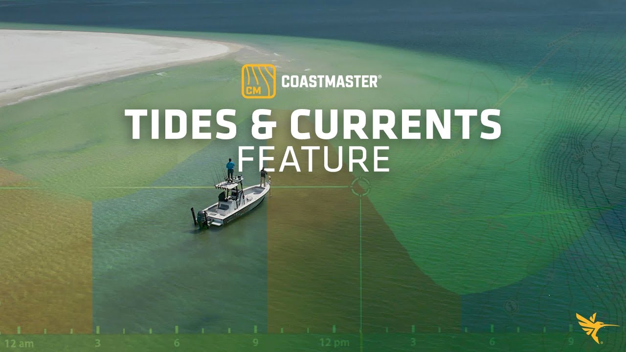 Humminbird CoastMaster Charts - Tides & Currents Feature - YouTube