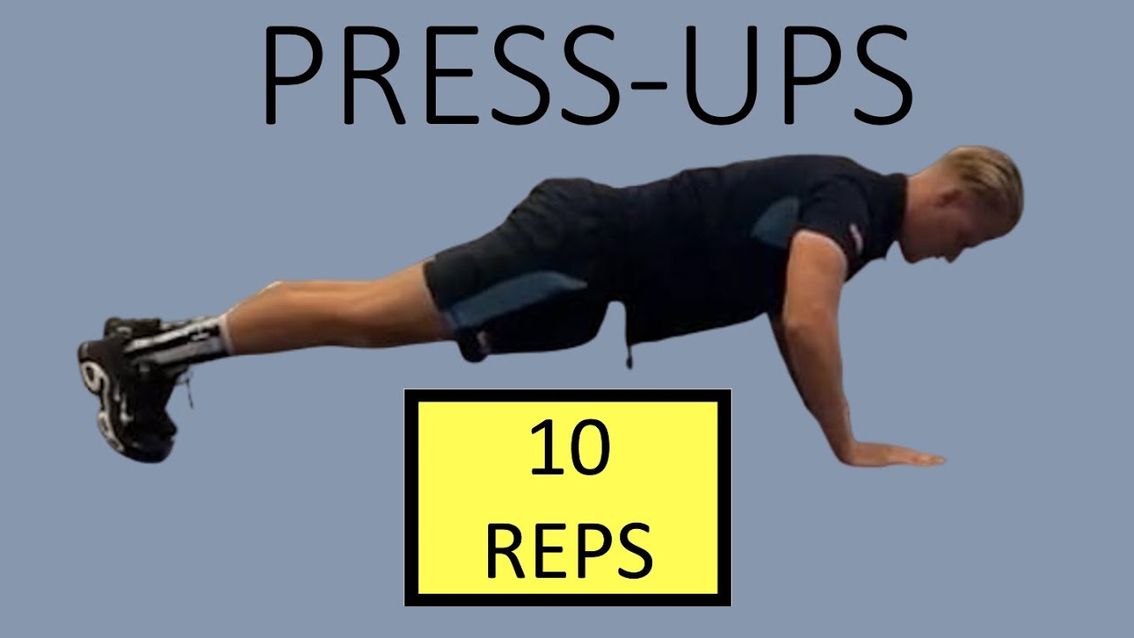 Press-ups - 10 - YouTube