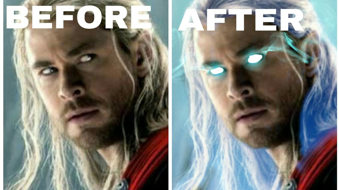 HOW TO MAKE | GLOWING EYE/SMOKE EFFECT | TUTORIAL - YouTube