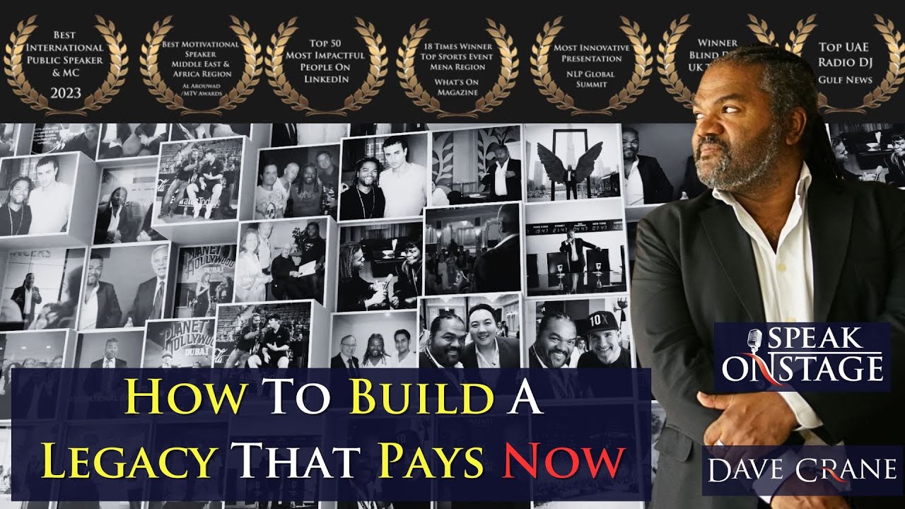 How To Build A Legacy That Pays Now - YouTube